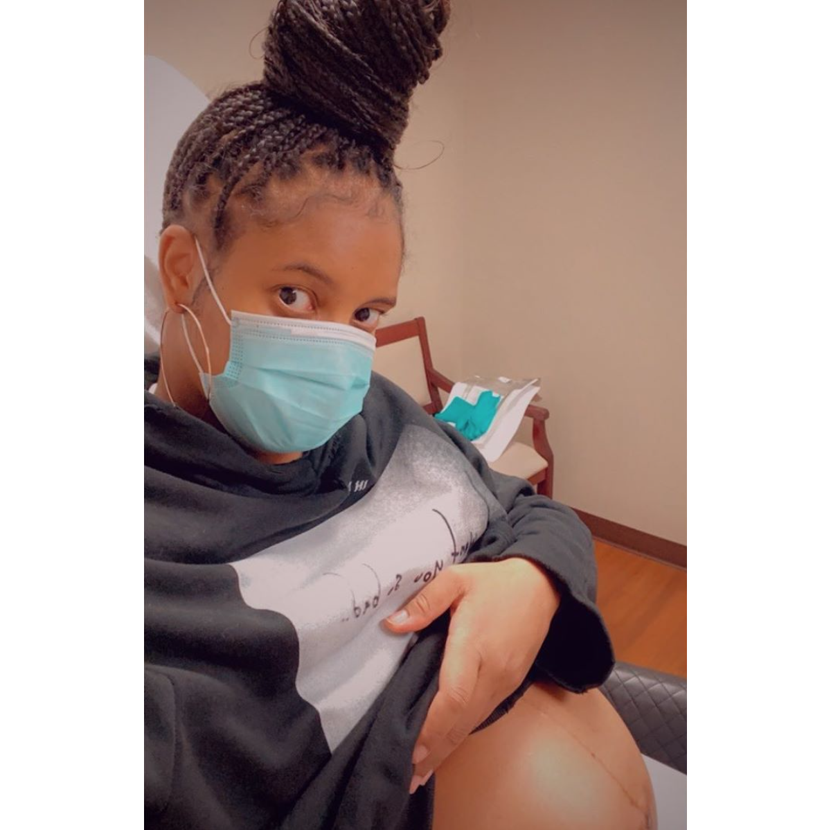 Photo : La compagne de Meek Mill, Milan Harris, enceinte. Avril 2020 ...