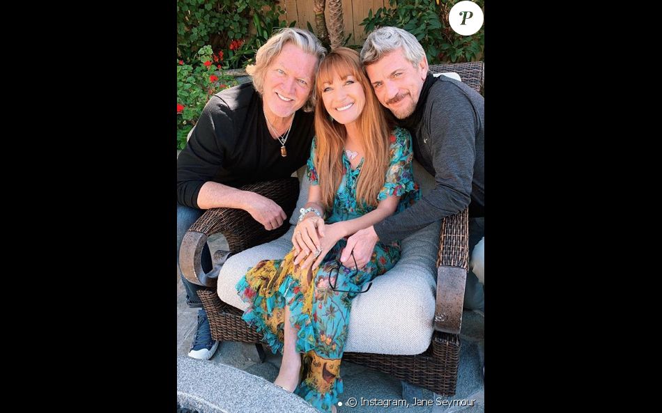 Jane Seymour, Joe Lando et William Shockley prennent la pose ensemble ...