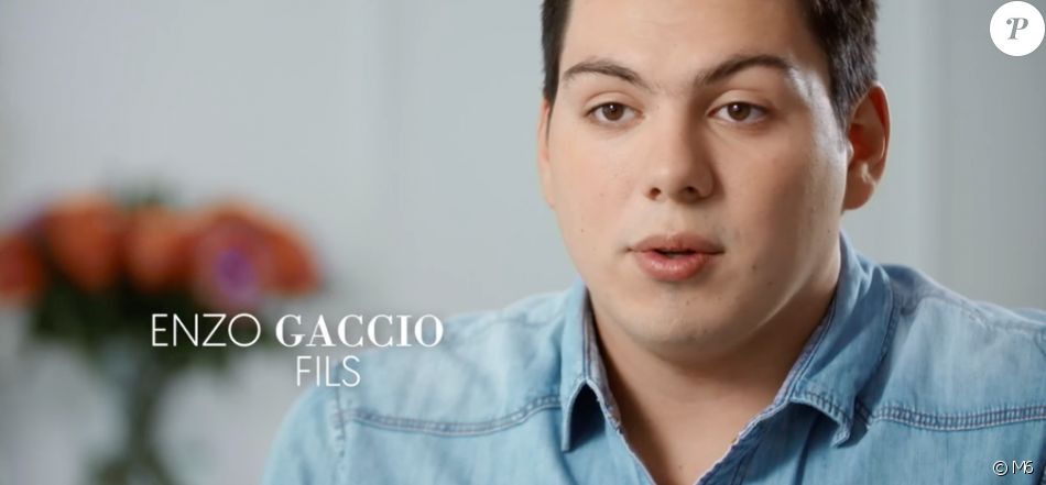 Enzo Gaccio - Une ambition intime sur M6. Le 8 décembre 2018. - Purepeople