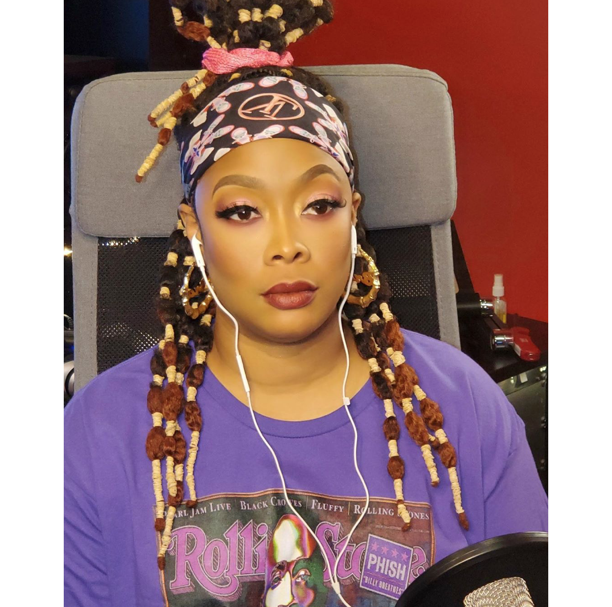 Photo : La rappeuse Da Brat. Avril 2020. - Purepeople