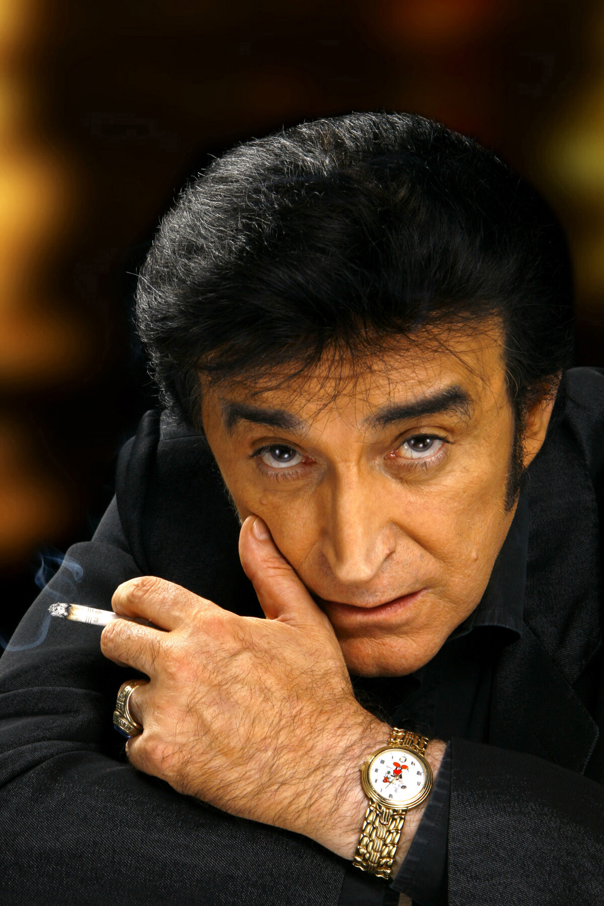 Photo : Archives - Portrait de Dick Rivers. Paris. Le 10 août 2008 ...