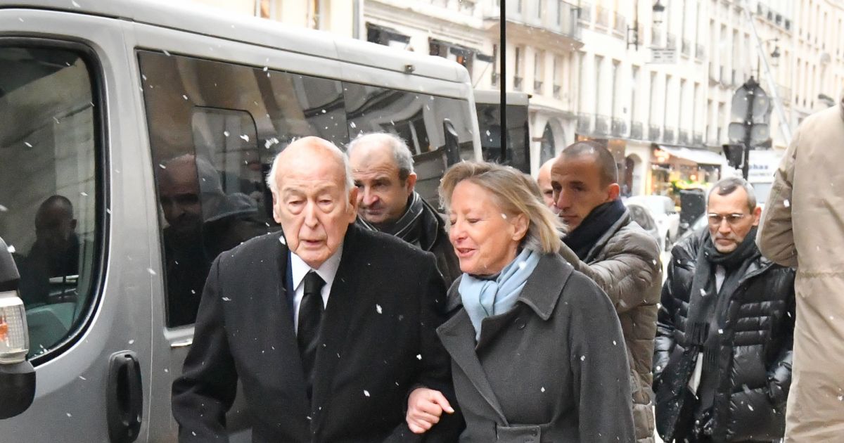 Exclusif - Valéry Giscard d'Estaing - Obsèques de Xavier Gouyou ...