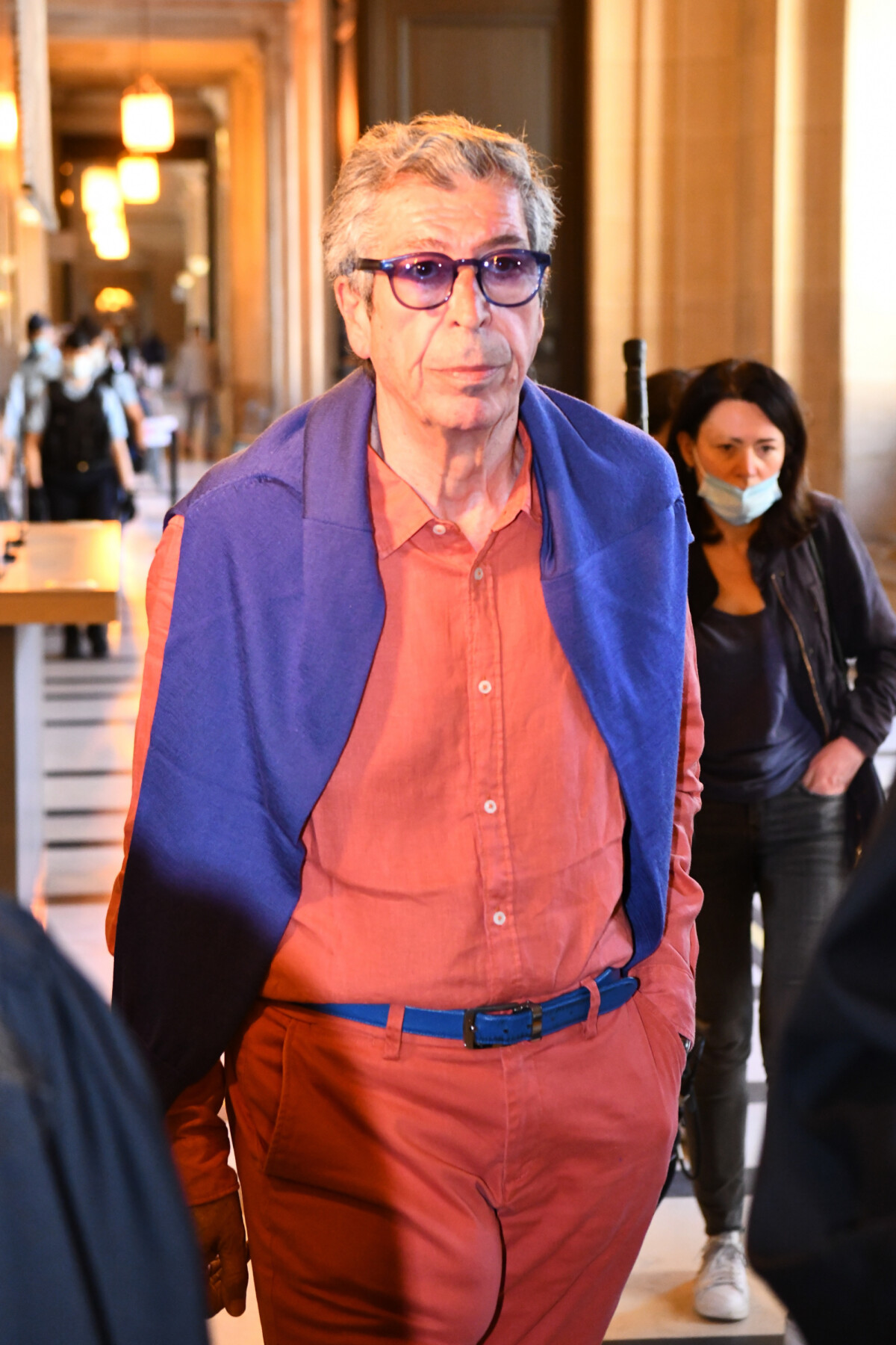Photo : Patrick Balkany à la sortie du palais de justice de Paris, le ...