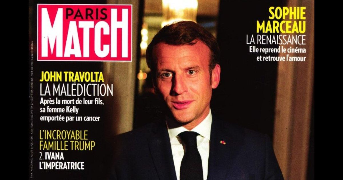 Emmanuel Macron dans le magazine Paris Match du 23 juillet 2020 ...