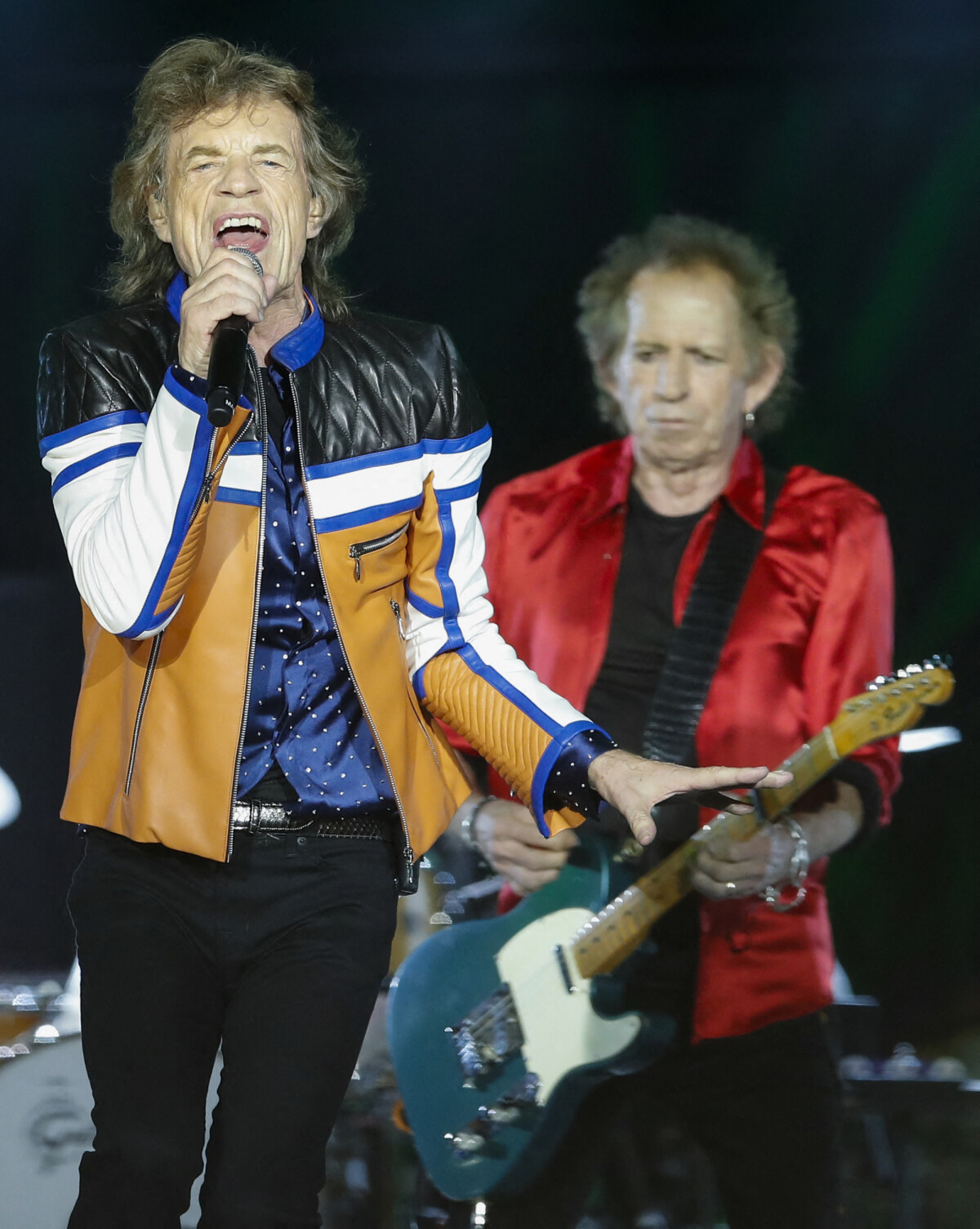 Photo : Mick Jagger, Keith Richards et les Rolling Stones en concert à ...