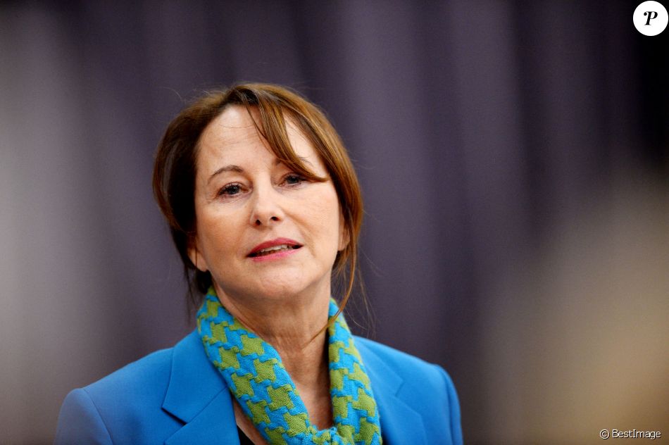 Ségolène Royal le 5 février 2020 lors d'un meeting à Parempuyre ...