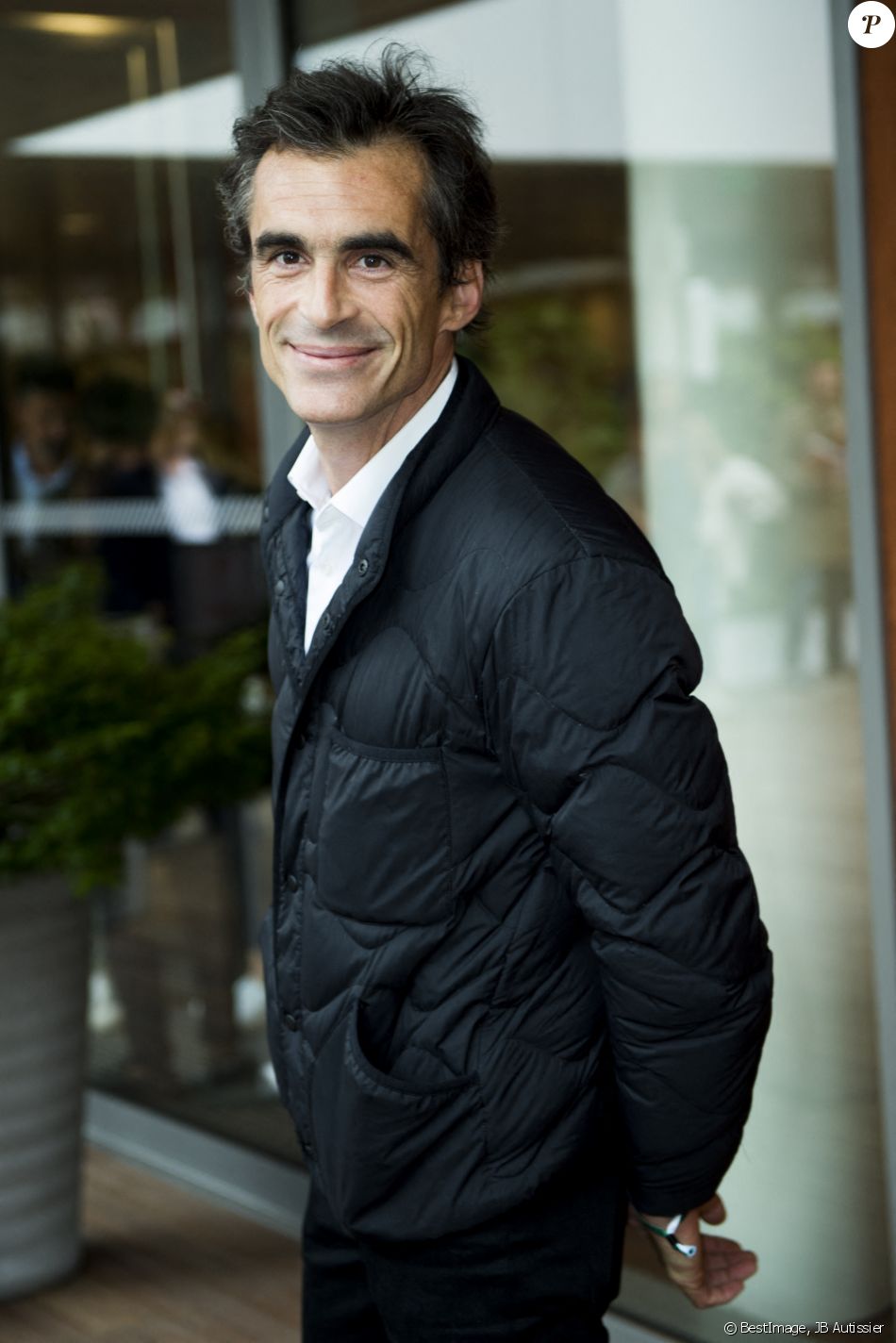 Raphaël Enthoven au village des internationaux de France de tennis de ...