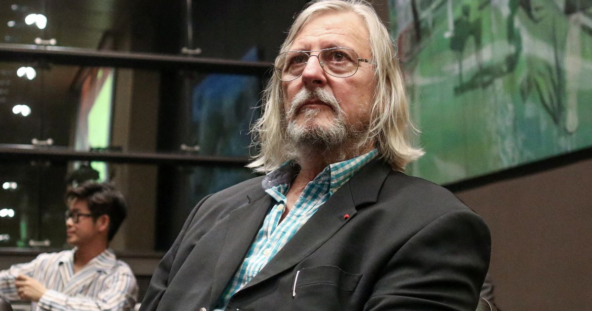 Le professeur français Didier Raoult durant une audition lors d'une ...