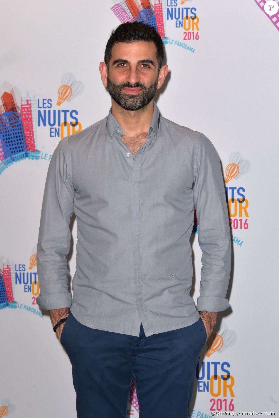 Kheiron - Photocall du dîner du 6ème gala Les Nuits en Or de l'Académie ...