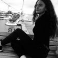 Le mannequin Luca Salandra en mai 2019. - Purepeople