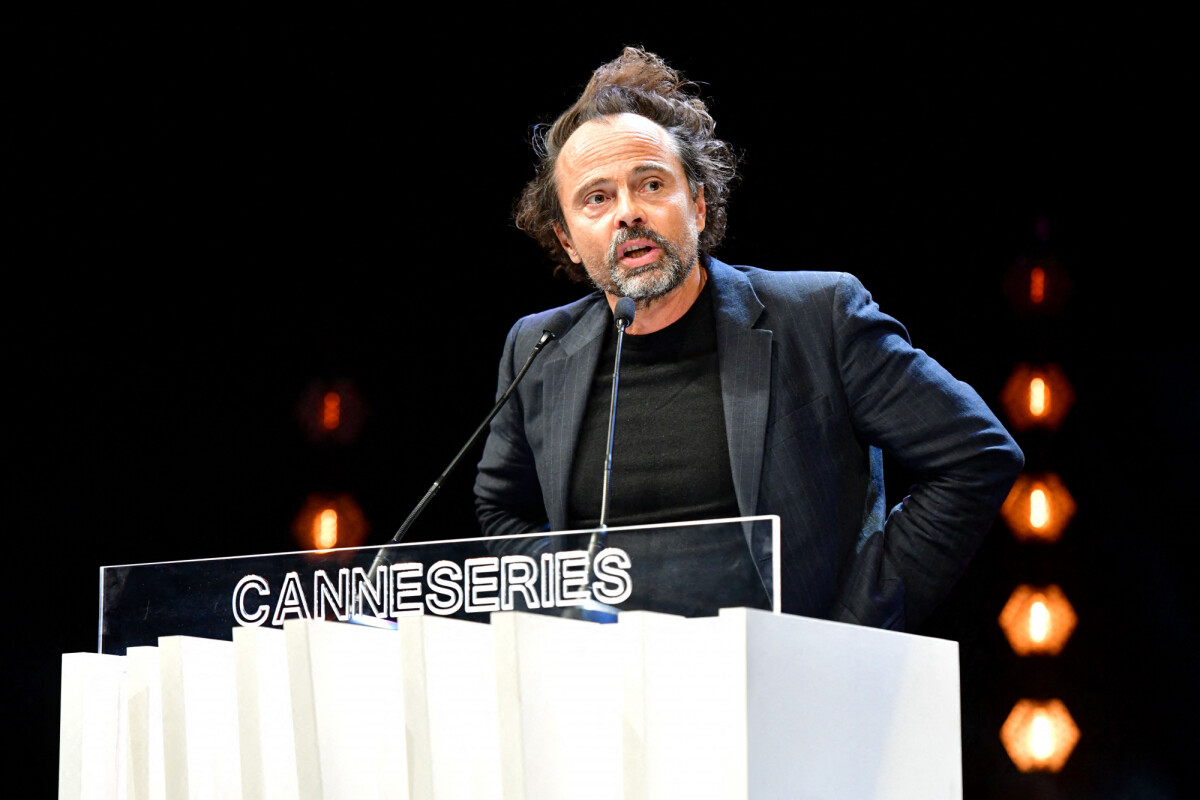 Photo : Xavier Mathieu, le producteur de la série Moloch qui a reçu le ...