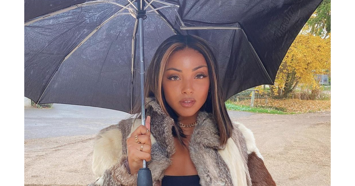 Wejdene sur le tournage du clip de la chanson 16. Octobre 2020 ...