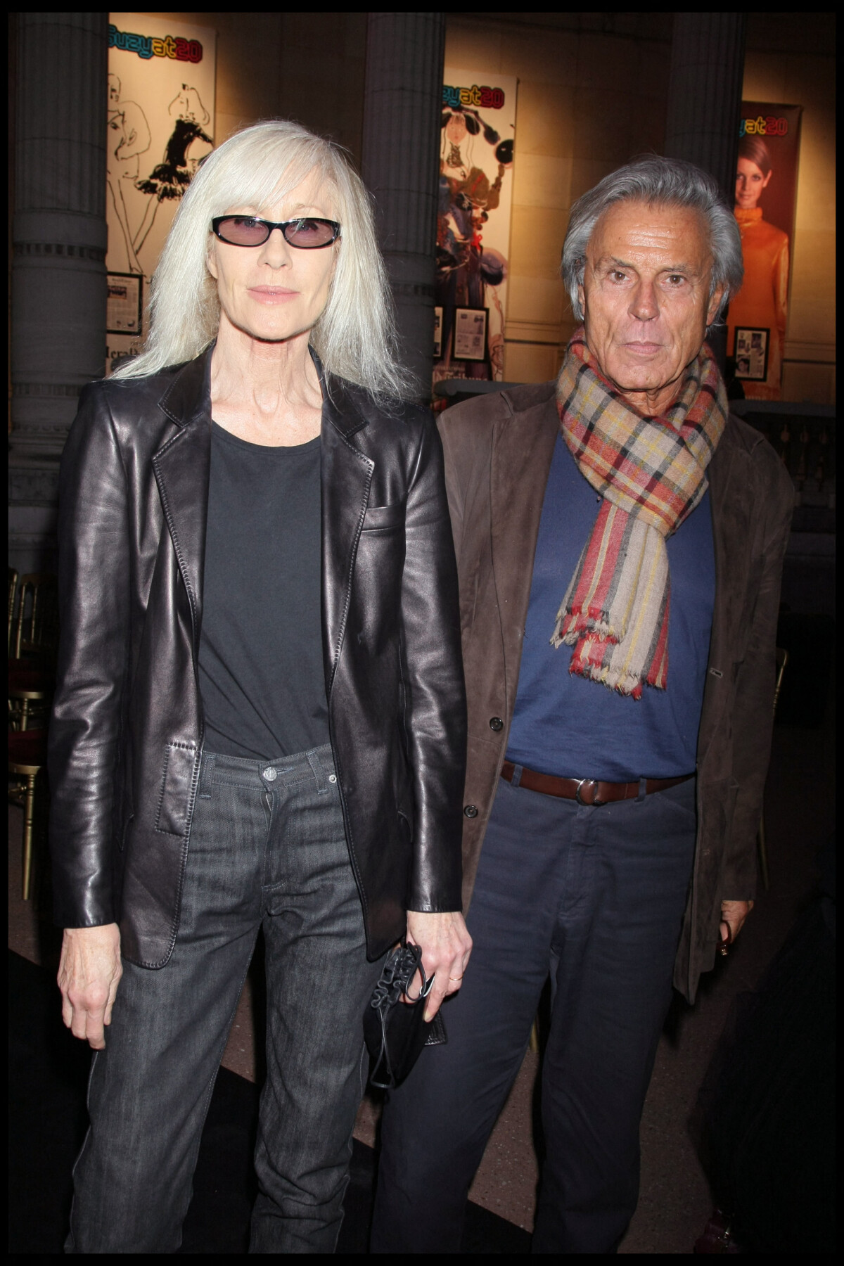 Photo : Betty Catroux et son mari François Catroux à Paris en septembre ...