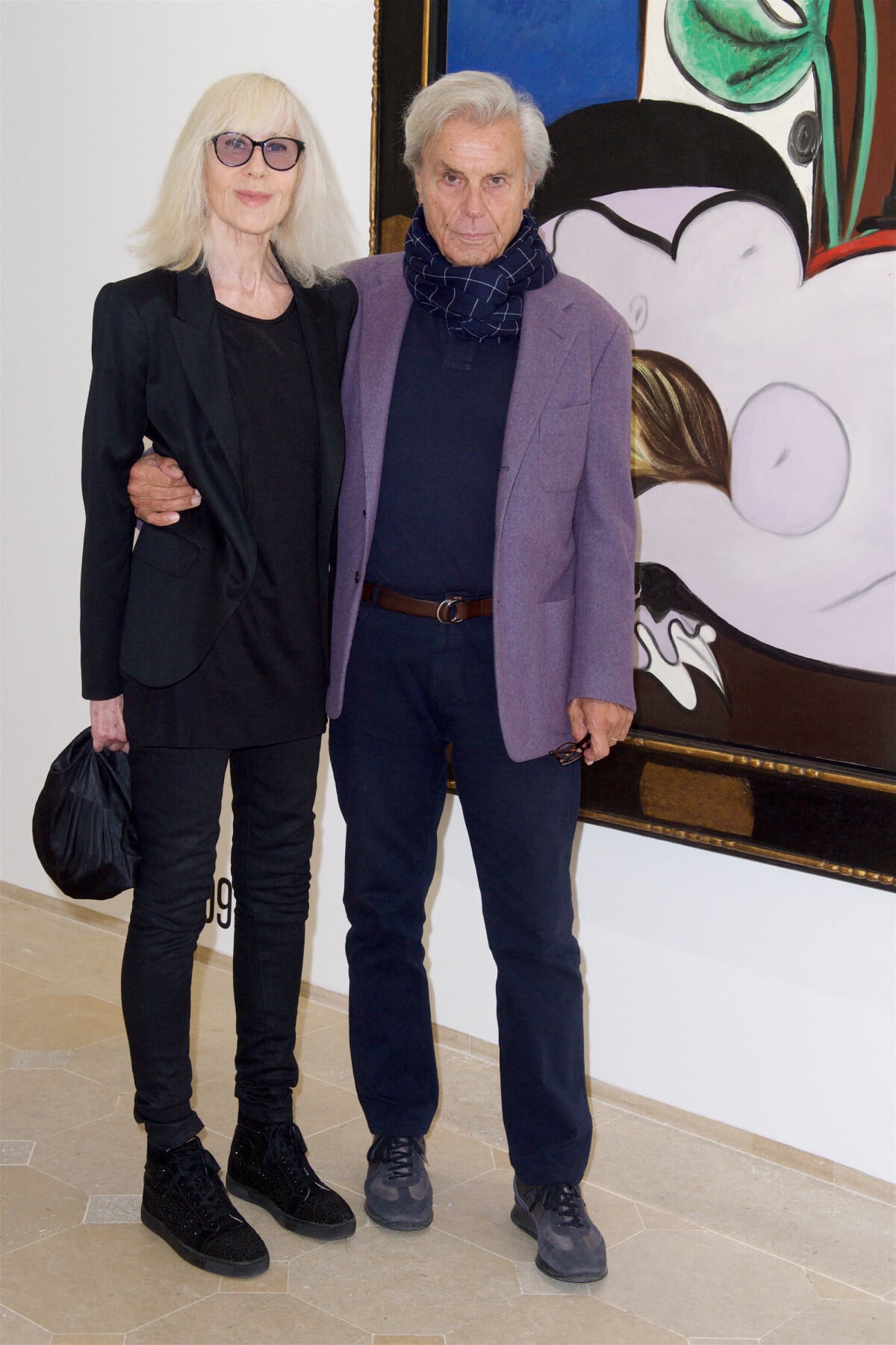 Photo : Betty Catroux et son mari François Catroux au Musée national ...