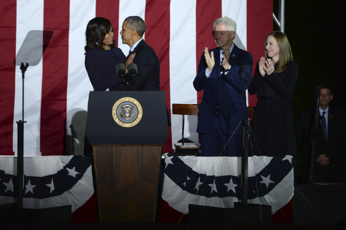 Photo : Barack Obama, président des Etats-Unis, sa femme Michelle Obama ... Photo : Barack Obama, président des Etats-Unis, sa femme Michelle Obama ...