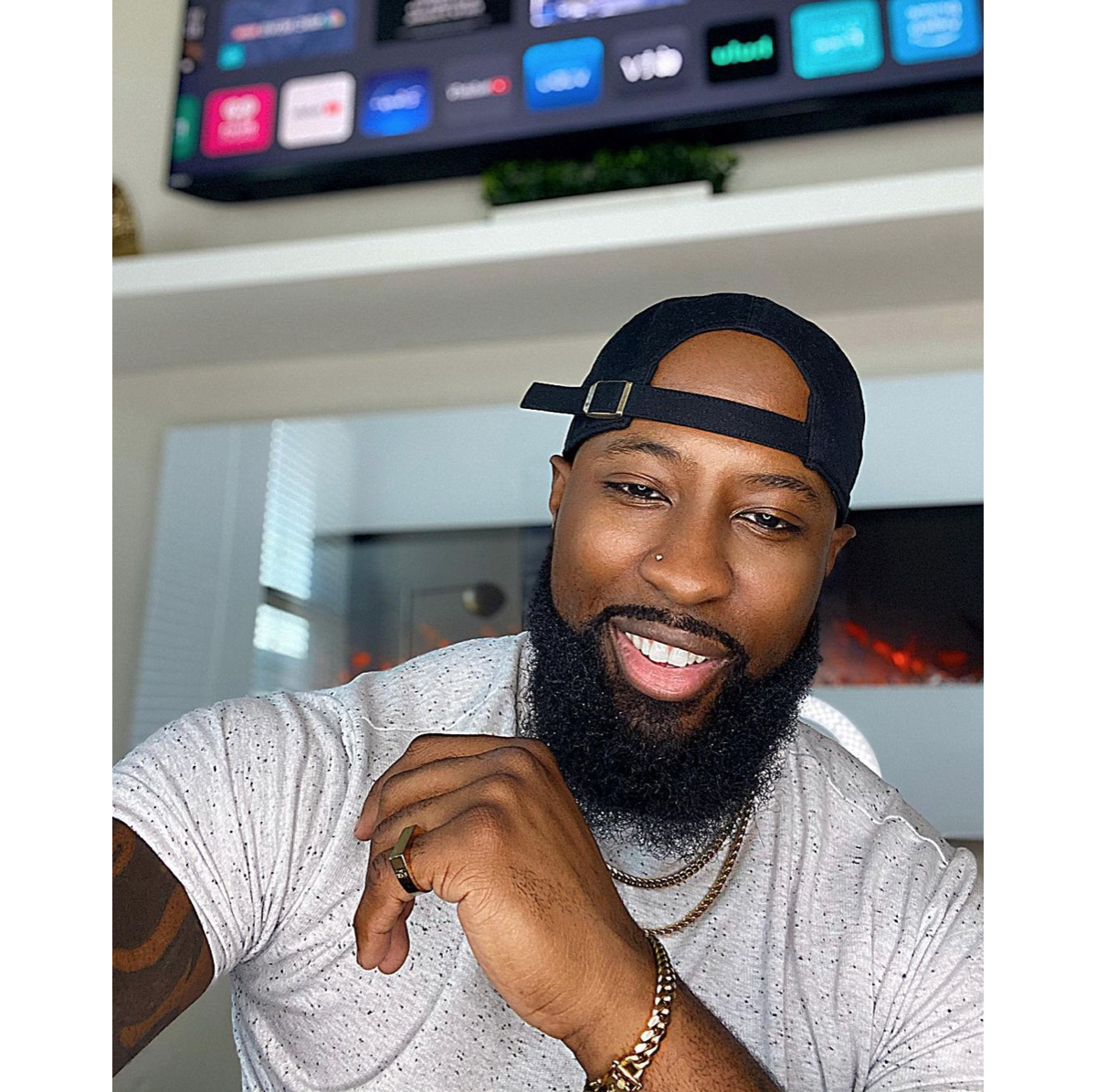 Photo : Desean Black, le fiancé de l'actrice et chanteuse Amber Riley ...