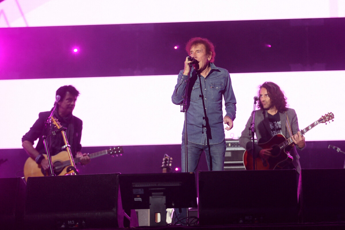Photo : Exclusif - Alain Souchon sur scène lors du Festival des Festivals de Rock en Seine au ...