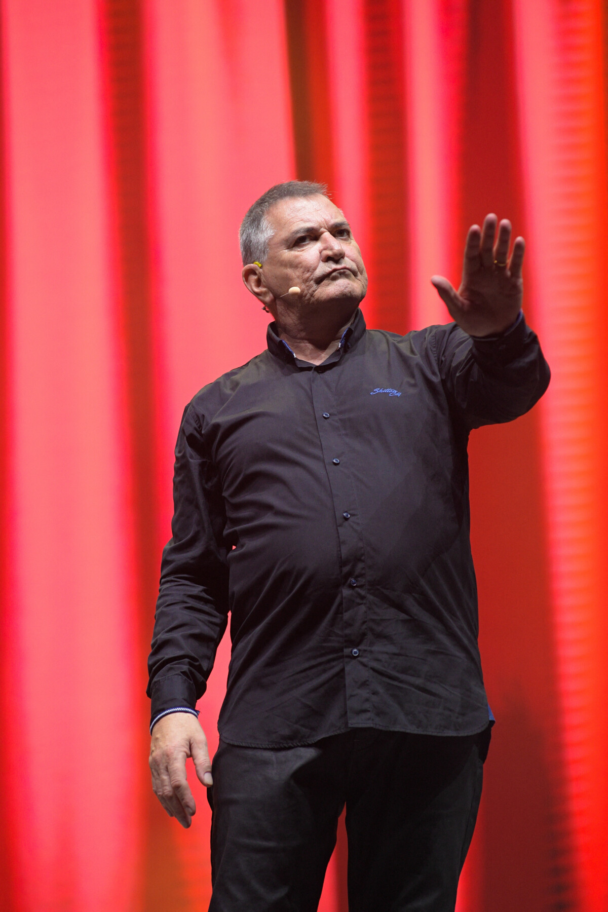 Photo : L'humoriste Jean-Marie Bigard en spectacle à Fréjus. © Patrick ...