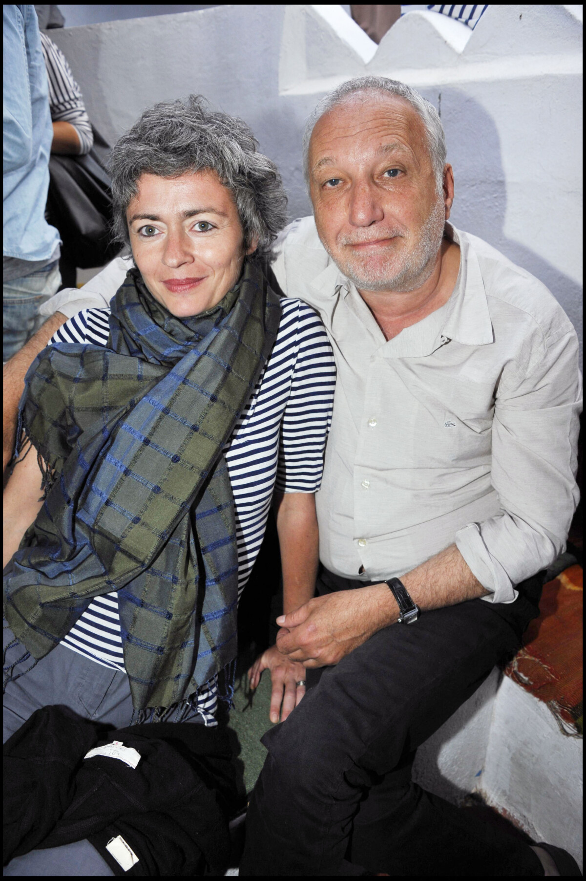 Photo : Exclusif- Alexia Stresi et François Berléand en Tunisie en 2011 ...