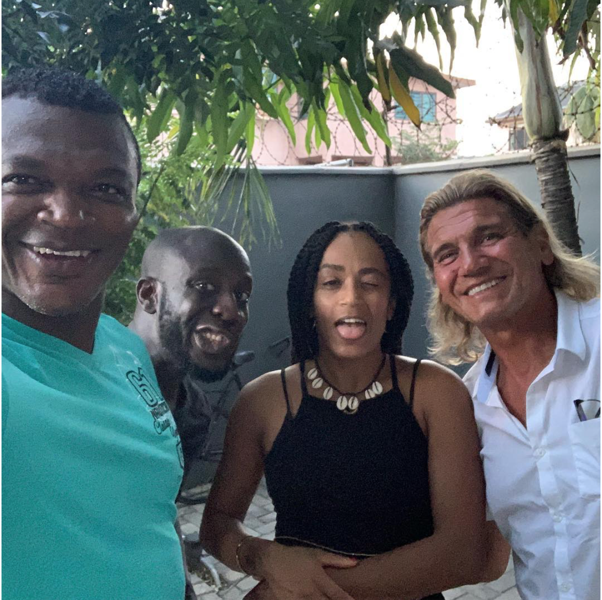 Photo : Marcel Desailly et sa fille Victoria. Novembre 2018. - Purepeople