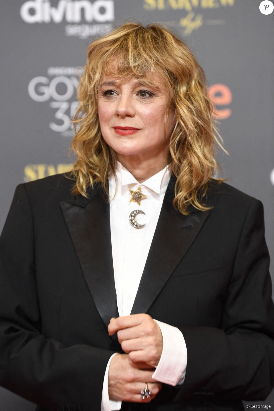 Emma Suarez - Arrivées à la 35ème édition des Goya Awards au Gran Hotel ...