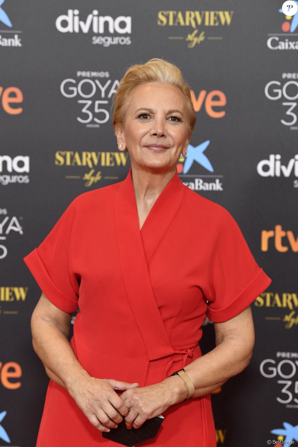 Elena Irureta - Arrivées à la 35ème édition des Goya Awards au Gran ...