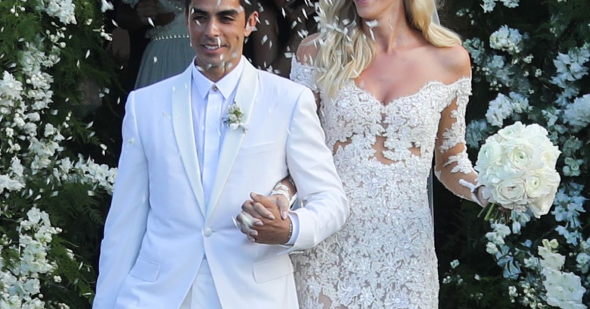 Devon Windsor et son mari Johnny Dex se sont mariés à Saint-Barthélemy ...