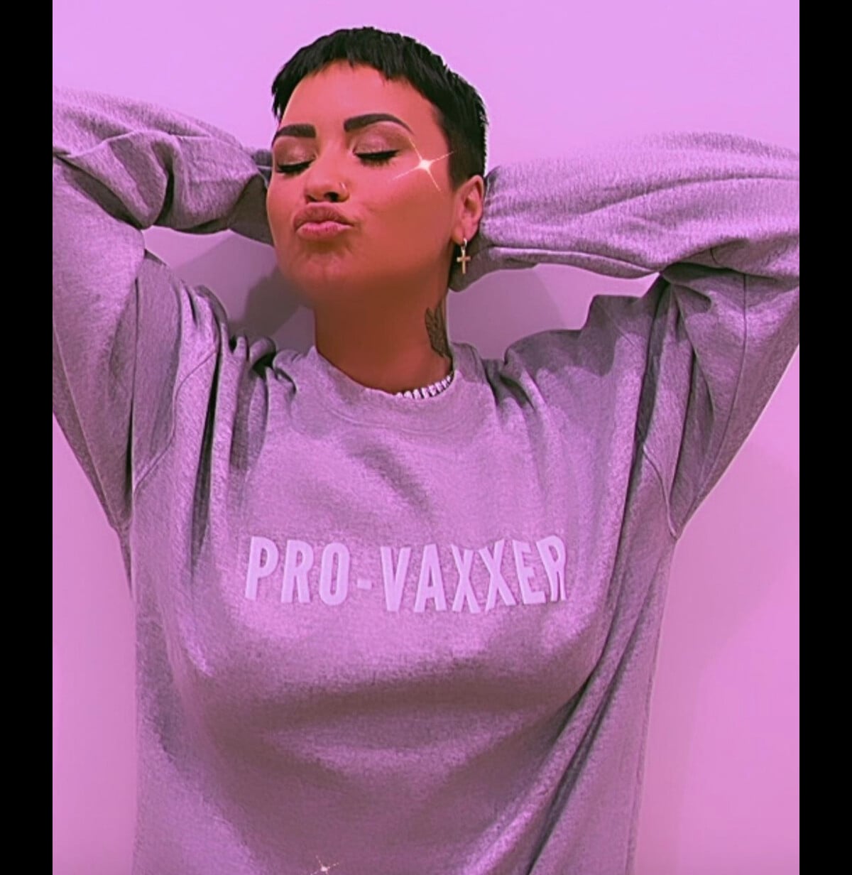Photo : Demi Lovato sur Instagram. Le 11 mars 2021. - Purepeople