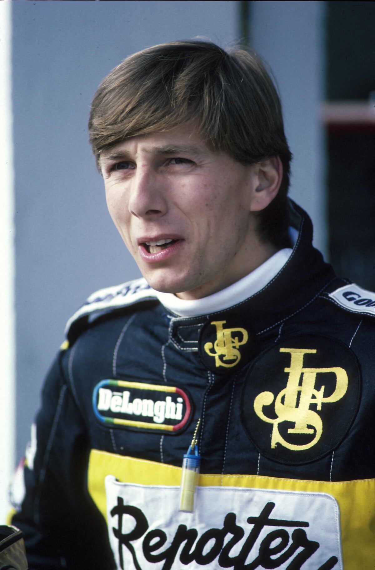 Photo : Johnny Dumfries en 1986 - Purepeople