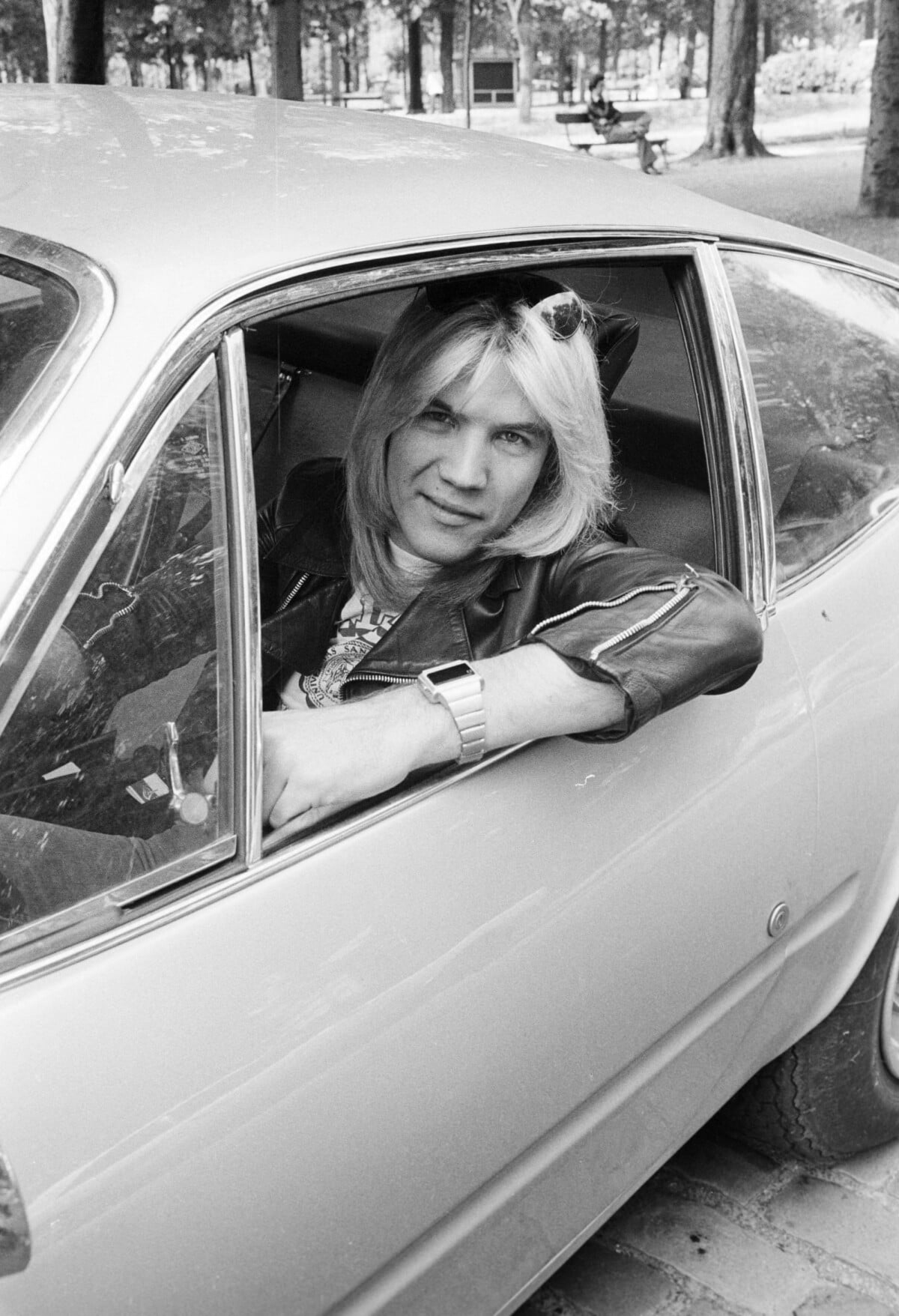 Photo : Portrait de Patrick Juvet. Le 14 mai 1974. © Bruno Schneider ...