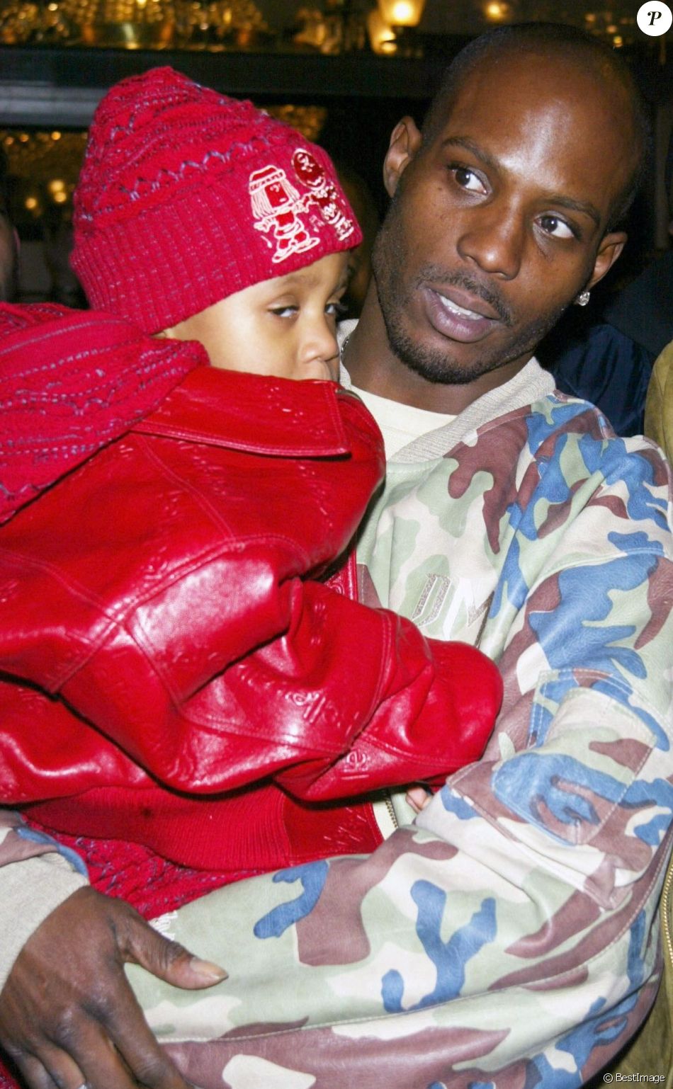 DMX et son fils - 1e du film Cradle 2 The Graves à New York - Purepeople
