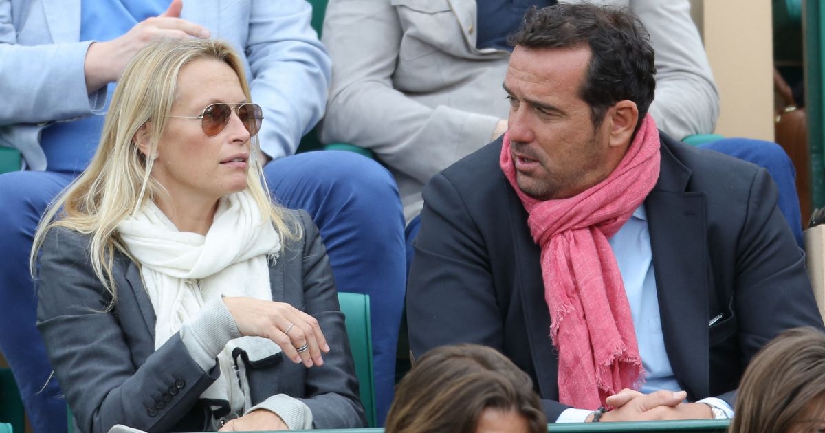 Estelle Lefébure et son compagnon Pascal Ramette - People lors de la ...