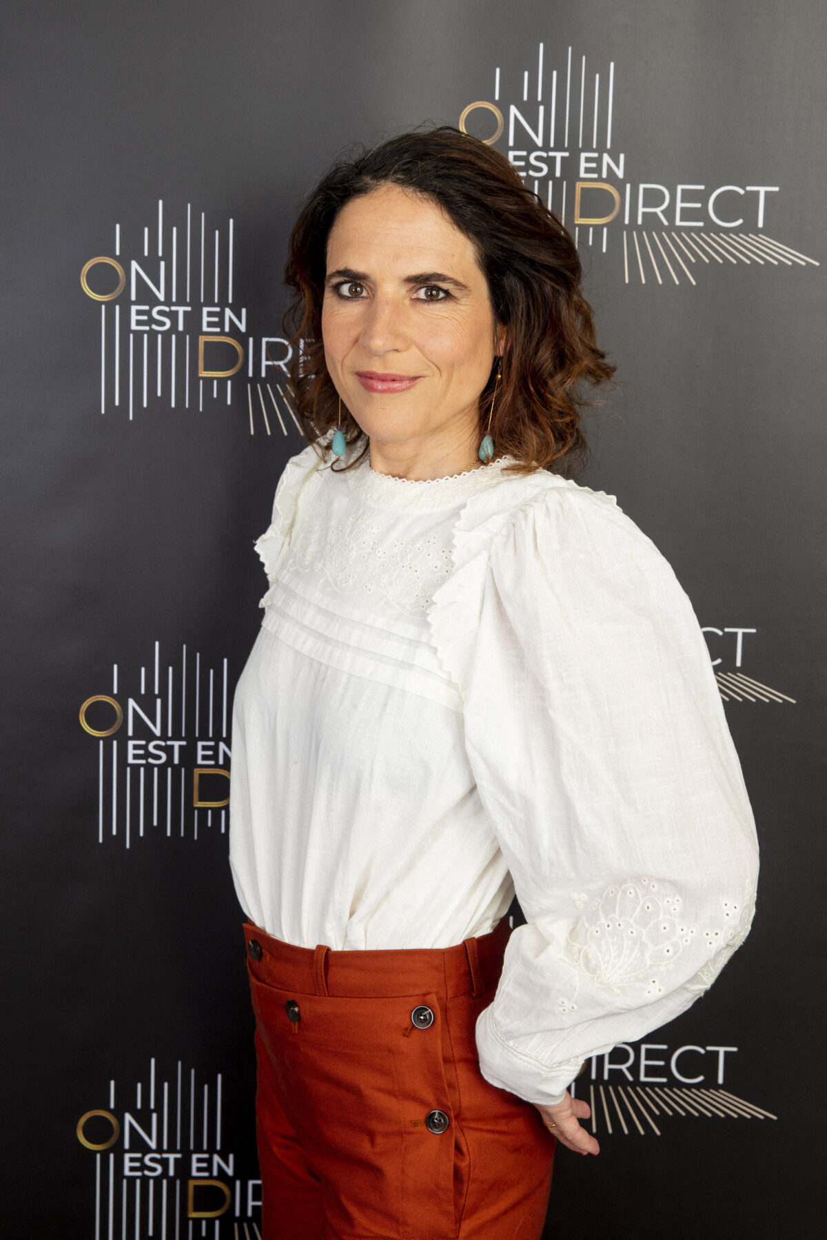 Photo : Exclusif - Mazarine Pingeot - Backstage de l'enregistrement de ...