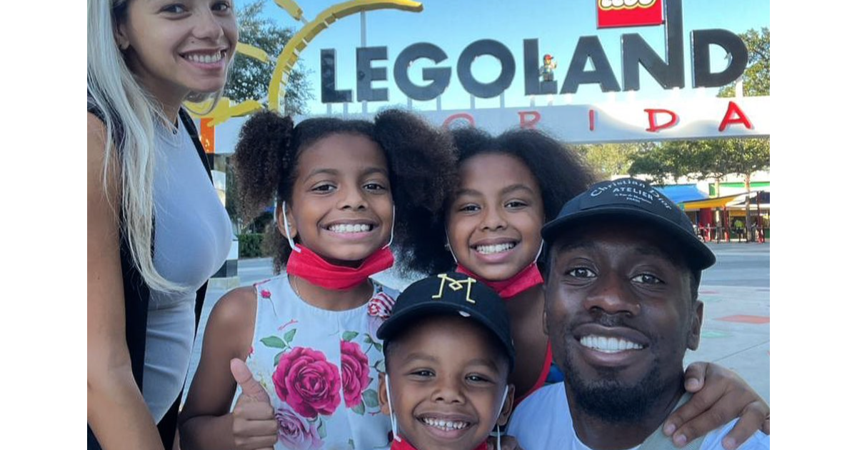 Blaise Matuidi, son épouse Isabelle Matuidi et leurs enfants se sont ...