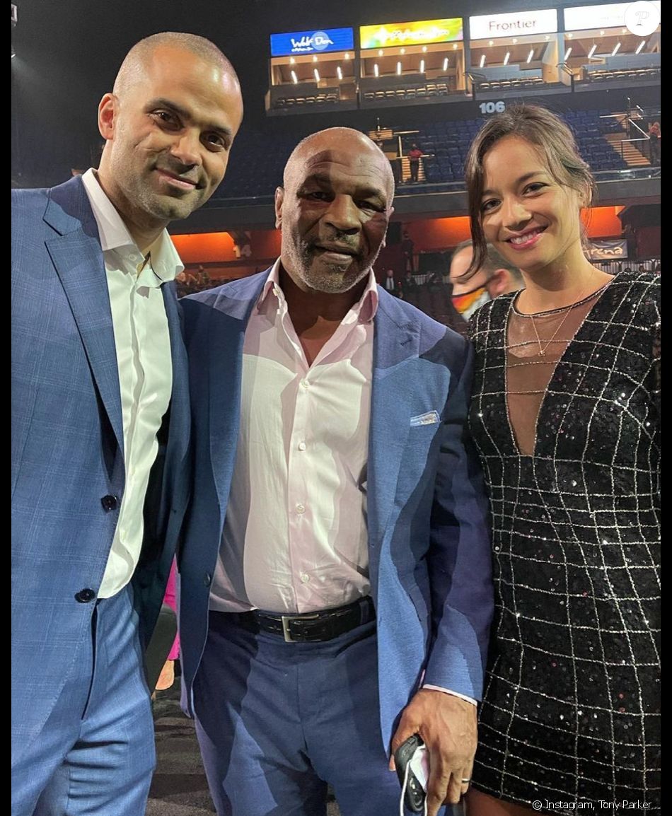 Tony Parker, Mike Tyson et Alizé Lim assistent à la cérémonie d ...