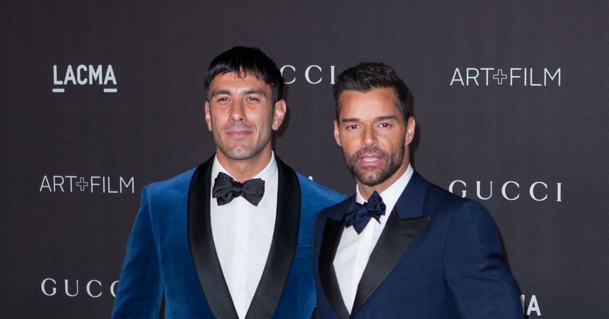 Ricky Martin et son mari Jwan Yosef au photocall de la soirée 2019 ...