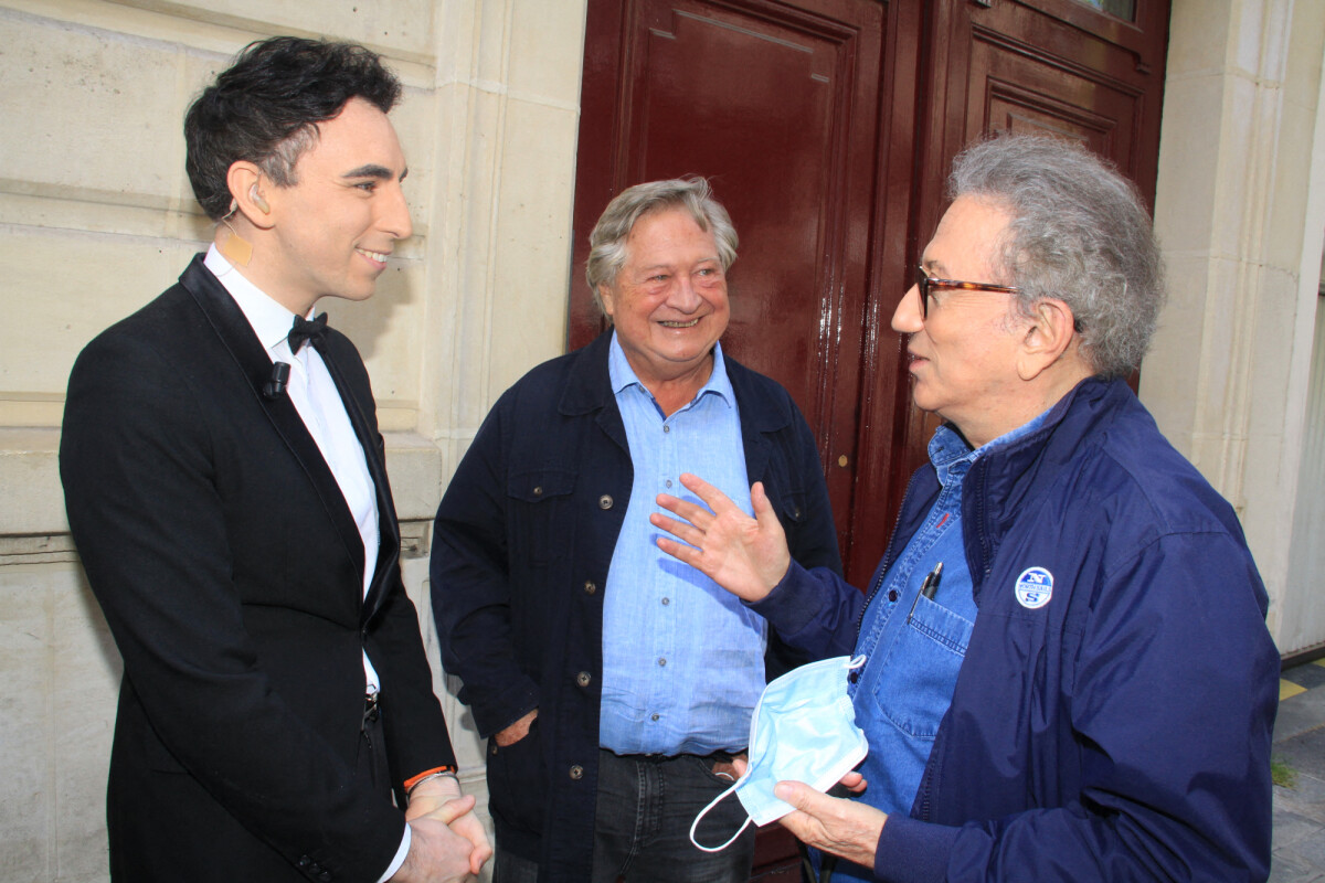 Photo : Exclusif - Jordan de Luxe, Jacques Pradel et Michel Drucker ...