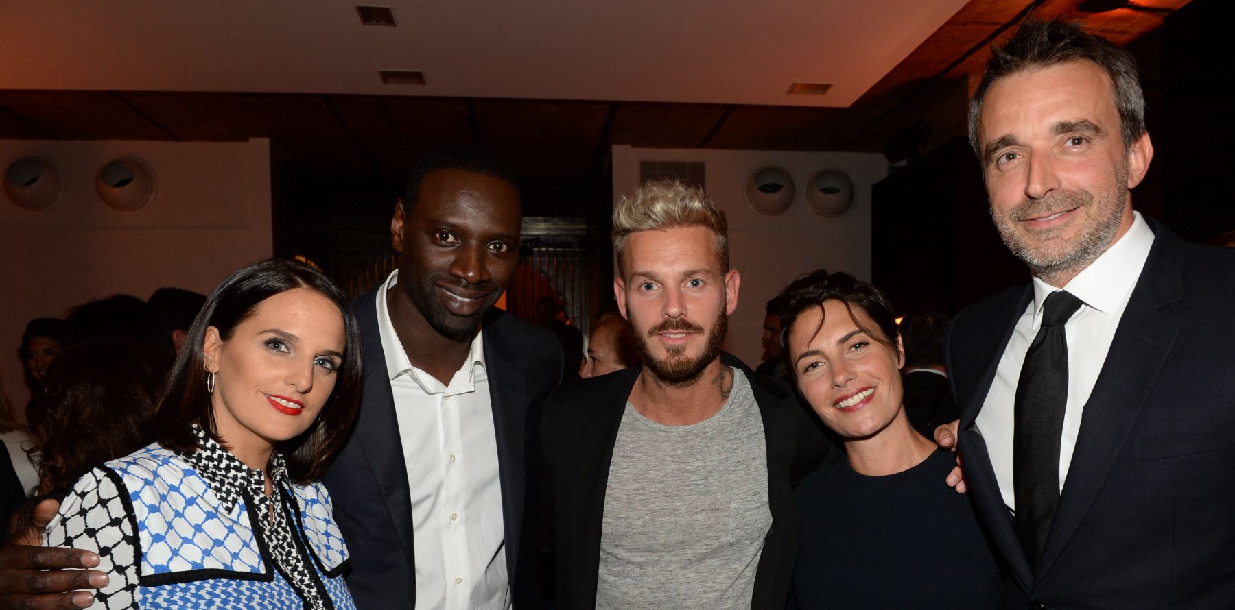 Omar Sy et M. Pokora : Soirée entre couples avec leurs épouses Hélène ...