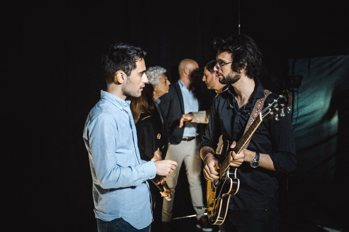 Photo : Exclusif - Jules Darmon, Tom Darmon - Backstage de l ...