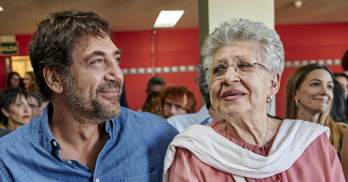Javier Bardem et sa mère Pilar Bardem - Présentation du nouveau livre ...