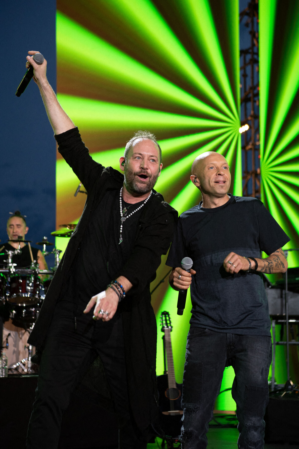 Photo : Exclusif - Christophe Mali et Guizmo, du groupe Tryo ...