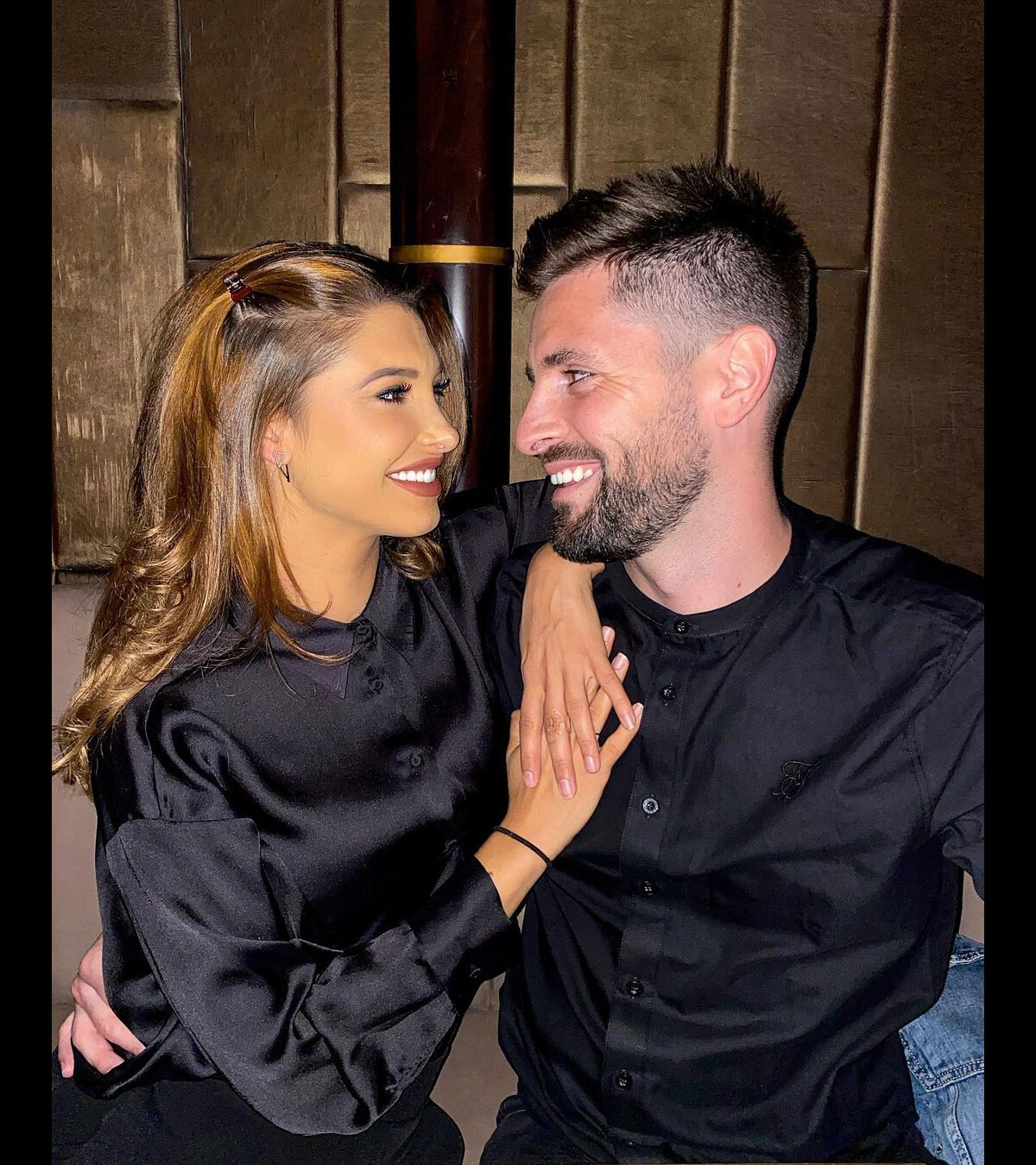 Photo : Mélanie Dedigama et son compagnon Vincent - Purepeople