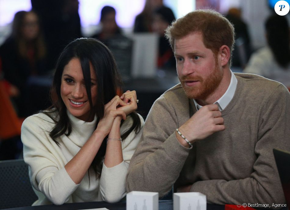Le prince Harry et sa fiancée Meghan Markle viennent célébrer la ...