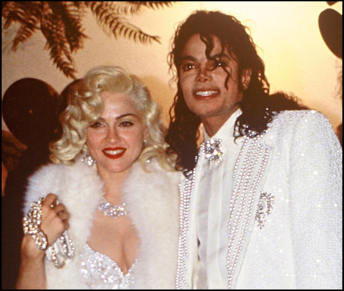 Photo : Madonna et Michael Jackson en mars 1991. - Purepeople