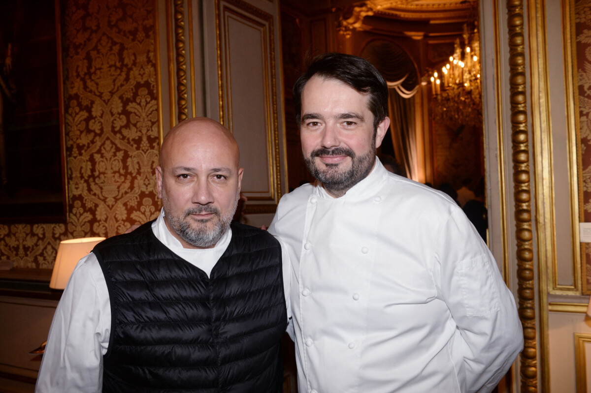Photo : Frédéric Anton chef du restaurant Le Pré Catelan et Jean ...