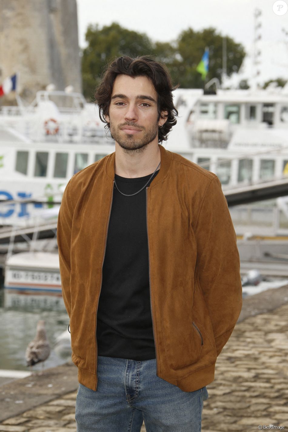 Alexis Loison de Mon ange - Photocall lors du Festival de la Fiction de ...