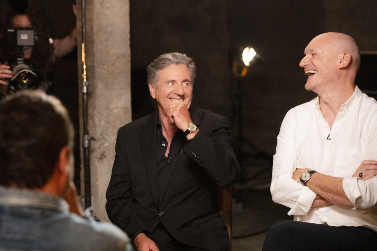 Photo : Daniel Auteuil et Gaétan Roussel - Enregistrement de l'émission ...