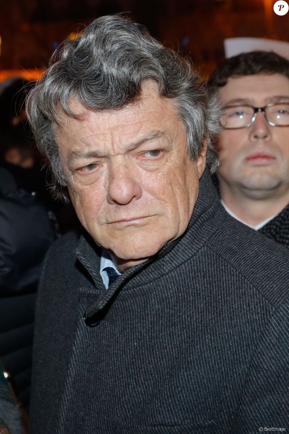 Jean-Louis Borloo lors du rassemblement sur la place de la République ...