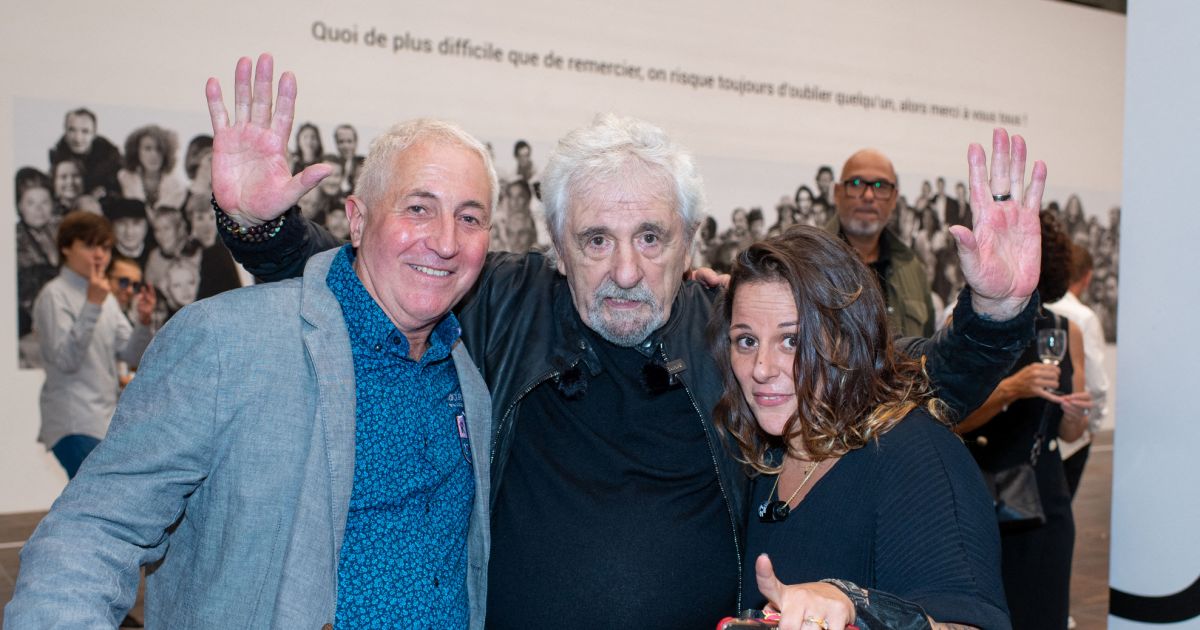 Exclusif - Daniel Angeli et sa fille Charlotte - Vernissage de l ...