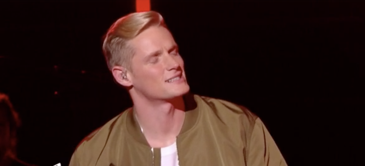 Photo : Terence James (équipe de Mika) lors de la finale de "The Voice ...